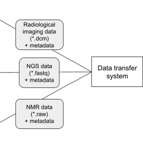 Schematics Of The Data Transfer Procedure From The Data Acquisition Download Scientific Diagram