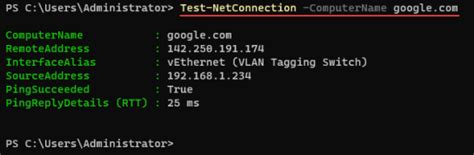 Uso Del Cmdlet Test NetConnection De PowerShell 2xsoftware