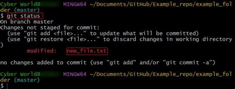Git Status Command Explained With Examples Make Tech Easier