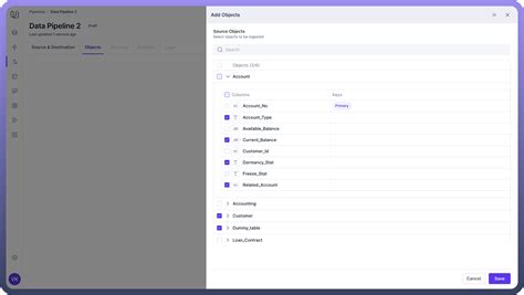 Object Selection And Schema Mapping Unifyapps