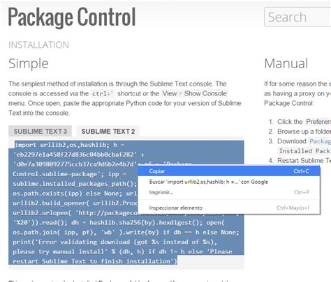 instalar emmet en sublimetext2