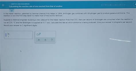 solved calculating the reaction rate of one reactant from