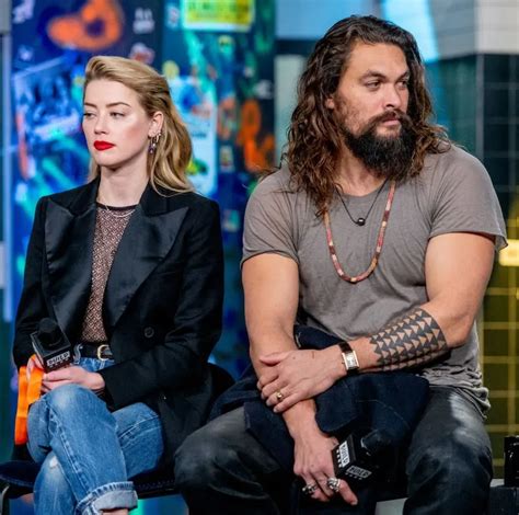 Caos En Aquaman 2 Jason Momoa Quería Despido De Amber Heard