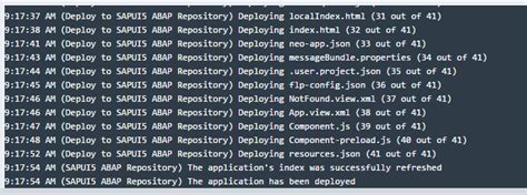 Troubleshooting Deployment To An Abap System From Sap Community