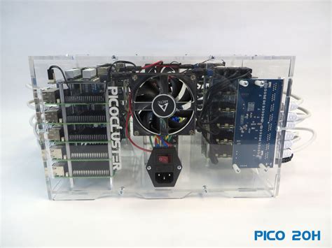 pico 20h raspberry pi 5 cluster pi5 8gb picocluster desktop datacenter