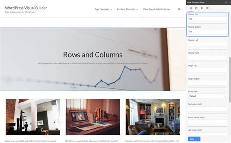 A Brief Guide To Style Rows And Columns With Motopress Visual Editor Motopress