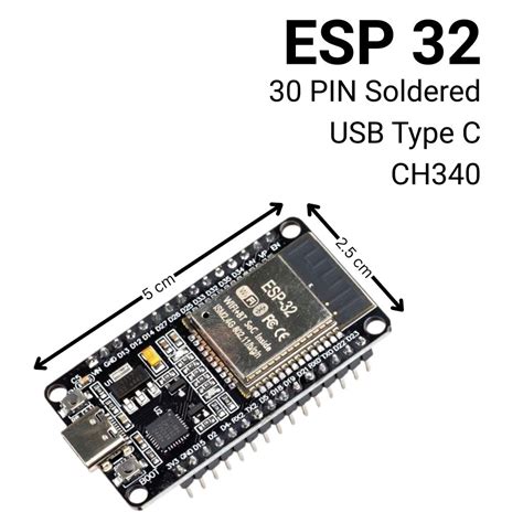 Jual Esp32 Usb C 30 Pin Esp 32 Dual Core Wifi Bluetooth Development Kit