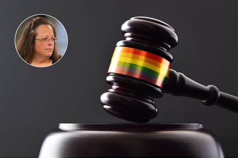 Ex Clerk Who Refused Same Sex Marriage License To Pay K