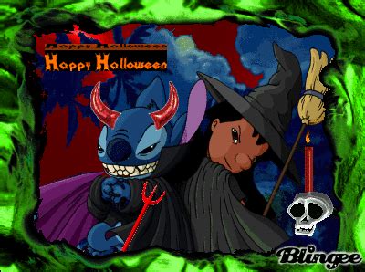 Lilo And Stitch S First Halloween Picture Blingee Com