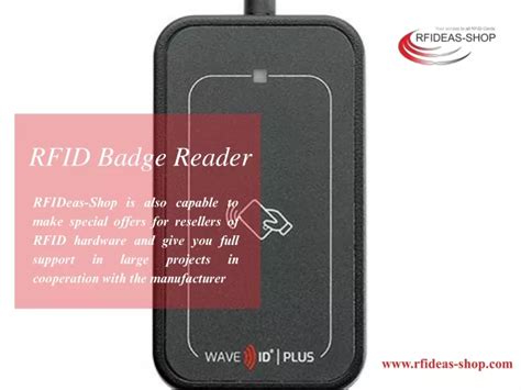 Ppt Rfid Badge Reader Powerpoint Presentation Free Download Id