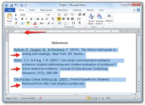 How To Add Hanging Indents To A Word Document In Windows Simple Help
