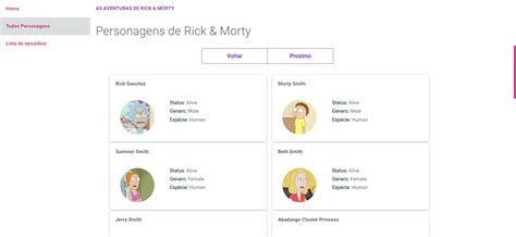 GitHub Almir Ops RepositioryRickAndMorty Utilizando A API De Rick And Morty Esse Pequeno