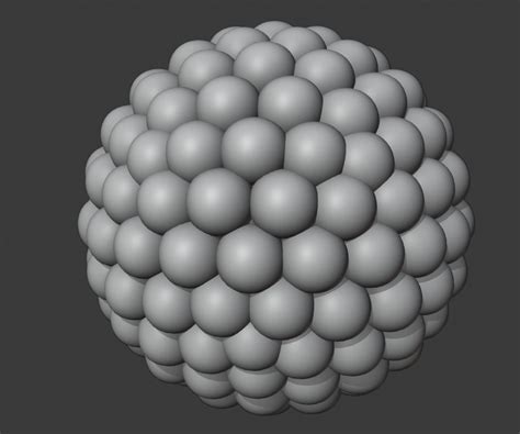 Modifiers Sphere With Curved Faces Or Sphere Of Spheres Blender Stack Exchange