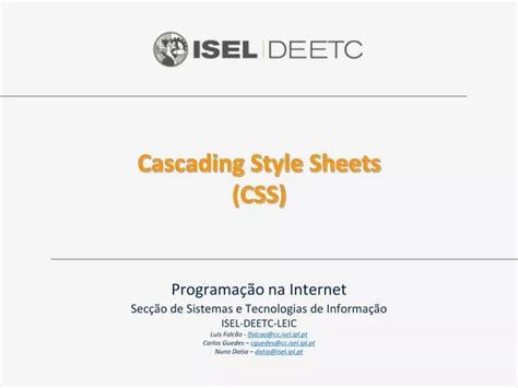 Ppt Cascading Style Sheets Css Powerpoint Presentation Free
