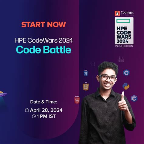 Codingal Hpe Codewars 2024 Code Battle Is Live Now 🚀 Codingal Hpe Codewars 2024 Code Battle Is Live Now 🚀