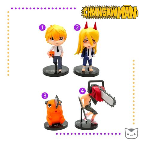 Figura Chibi Chainsaw Man Nyart Kei
