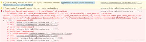 Vue报错：typeerror Cannot Read Property ‘createelement‘ Of Undefined解决办法