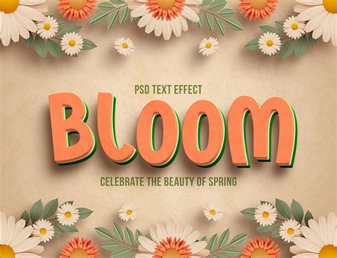 Hướng Dẫn Tải Miễn Phí Text Effect Chữ Lồng Hoa Cực Đẹp