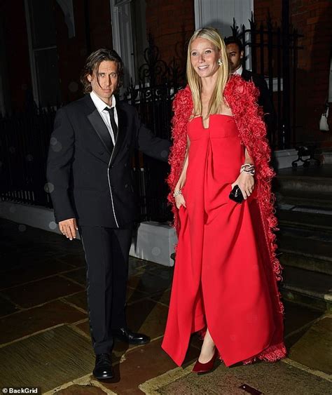 Gwyneth Paltrow Enjoys An Evening Out With Husband Brad Falchuk As They Attend The British