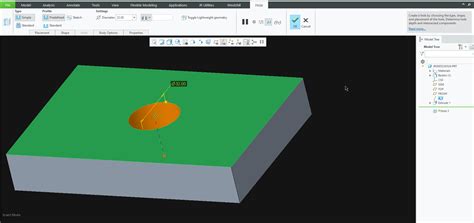 solved thread hole ptc community