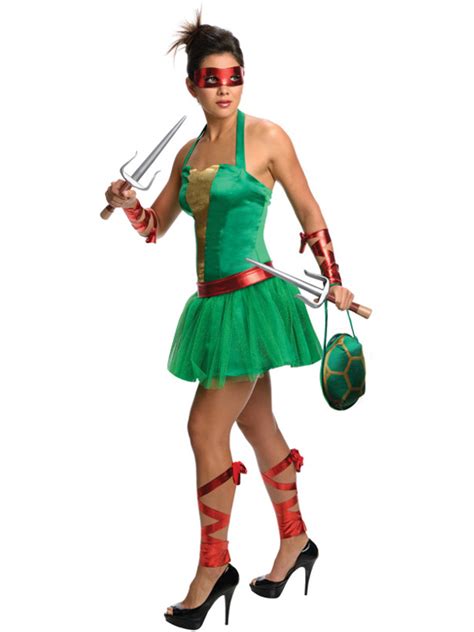 Womens Teenage Mutant Ninja Turtles Raphael Dress Costume