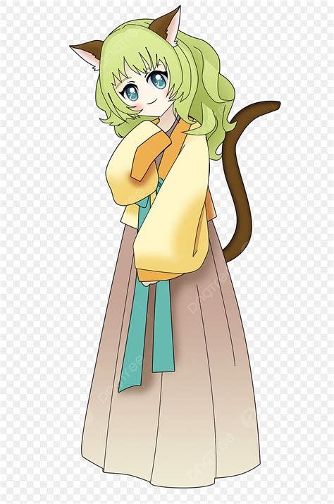 Half Cat Half Human Anime Girl At Clara Stamps Blog