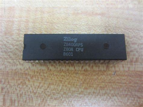 Zilog Z80a Cpu Z8400aps Équipements Professionnels Circuits Intégrés Ci