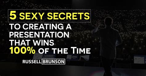 Sexy Secrets To Creating A Presentation That Wins Of The Time