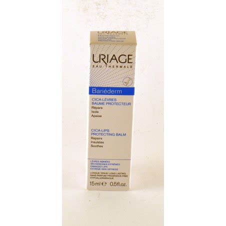 Uriage - Eau Thermale - Bariéderm - Cica- Lèvres - Baume Protecteur ...