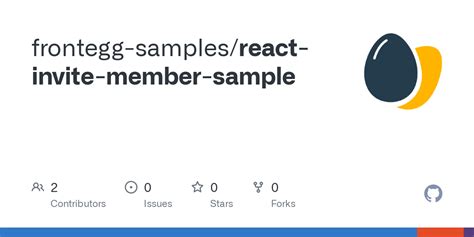 Github Frontegg Samplesreact Invite Member Sample