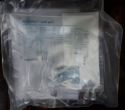 Nutriflex Lipid Peri 1250ml At Best Price In New Delhi By Life Line