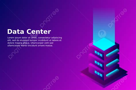 Datacenter Isometric Vector Illustration Template Download On Pngtree