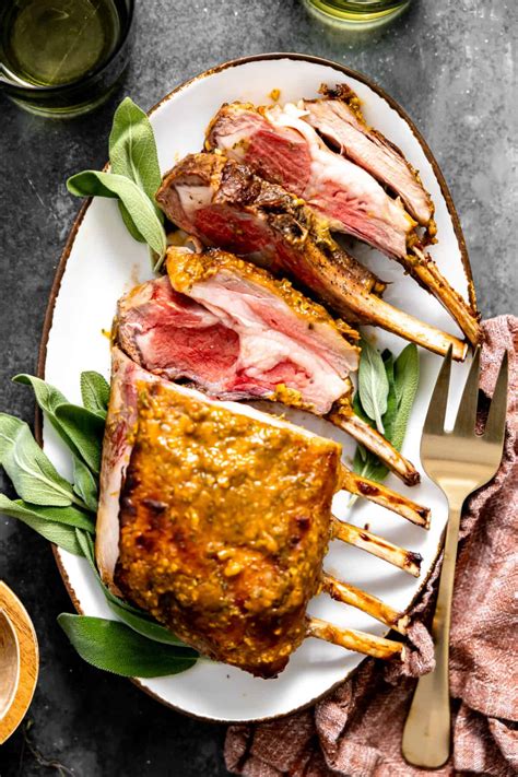 Oven Roasted Rack Of Lamb House Of Yumm