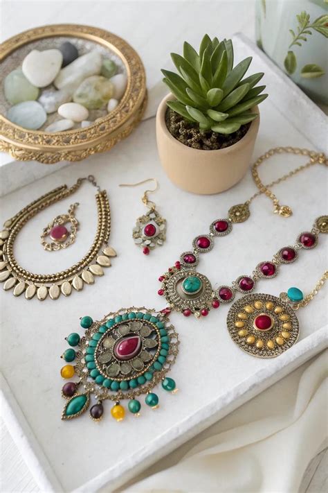 19 Creative Costume Jewelry Art Project Ideas