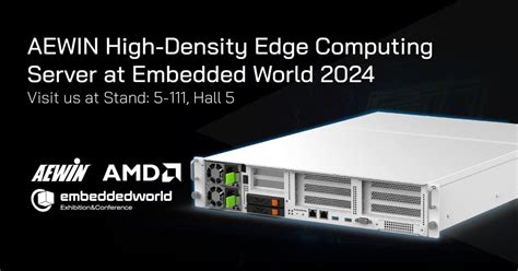 Amd Showcases Aewin High Density Edge Computing Server At Embedded