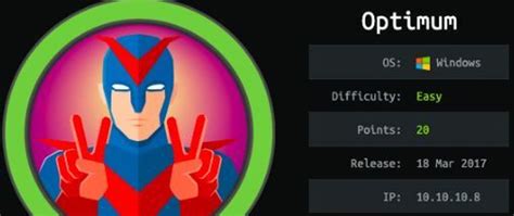 Writeup Hackthebox Optimum Without Metasploit Oscp Prep Dev Community