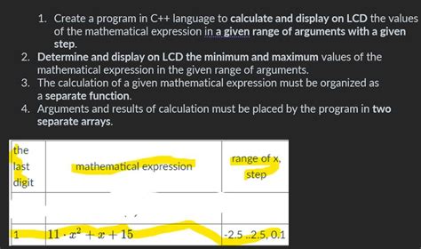 Solved Create A Program In C Language To Calculate And Chegg