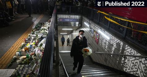 South Korea Halloween Crowd Surge Seoul Crowd Crush As Nation Mourns