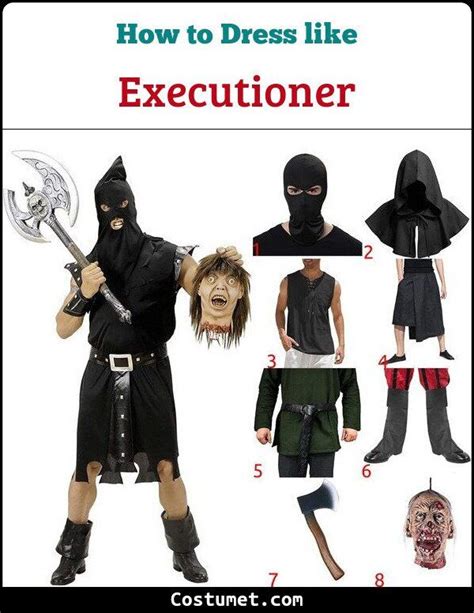 Executioners Costume For Halloween Cool Costumes Renaissance Fair