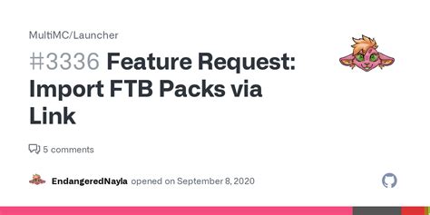 Feature Request Import Ftb Packs Via Link · Issue 3336 · Multimc