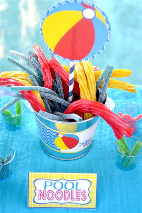 46 Fun And Colorful Pool Party Ideas Catch My Party