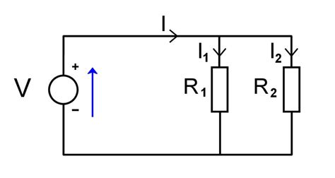 Parallel Circuit Resistance Formula Two Resistors Circuit Diagram