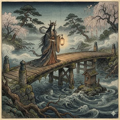 Hachihime Princesse Du Pont Encyclopédie Des Yōkai Yokaijp