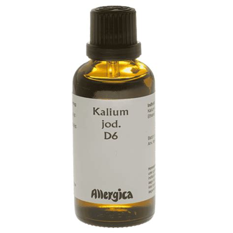 Kalium Jod D6 Dråber Allergica
