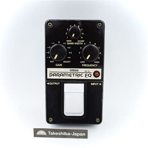 Yamaha Pe 01 Parametric Eq Made In Japan Vintage Equalizer Reverb