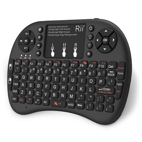 Rii I8 Mini Wireless Keyboard 24ghz Wireless Keyboard With Touchpad