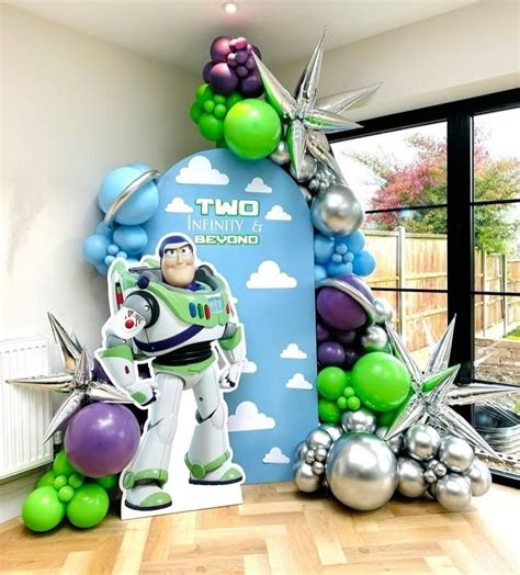Pin By Monica Quezada On Decoraciones Buzz Lightyear Birthday Party
