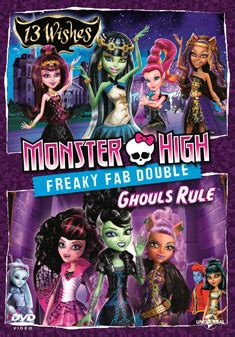 Monster High 13 Wishes Ghouls Rule Dvd 2012 Original Dvd Planet