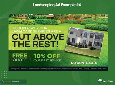 Landscaping Advertisement Examples Types And How To Run