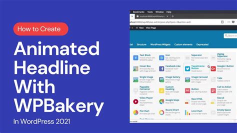 How To Create Animated Headline With Wpbakery Wordpress Wpbakery 2021